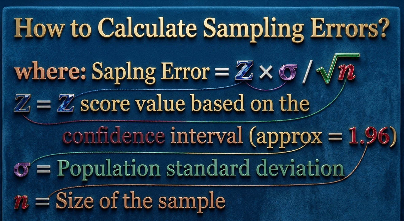 Sampling Errors: Types, Calculations & Reduction Strategies